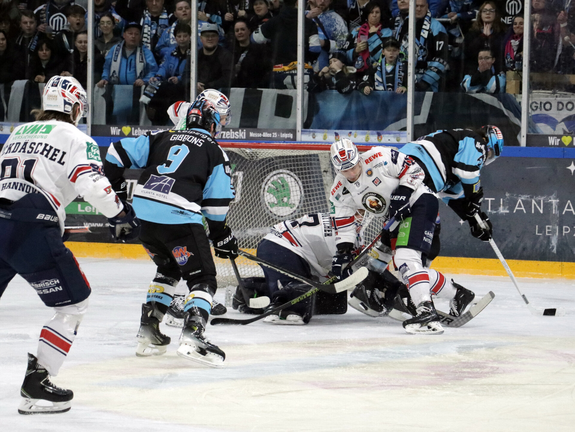 Icefighters Leipzig: Zwei Gegner aus Hannover